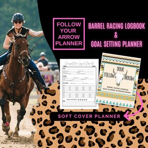 Barrel Racing Logbook Goal Setting Planner Rodeo Journal - Etsy