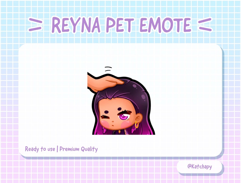 Reyna Pet Emote for Twitch and Discord VALORANT - Etsy Reyna Pet Emote for Twitch and Discord VALORANT - Etsy