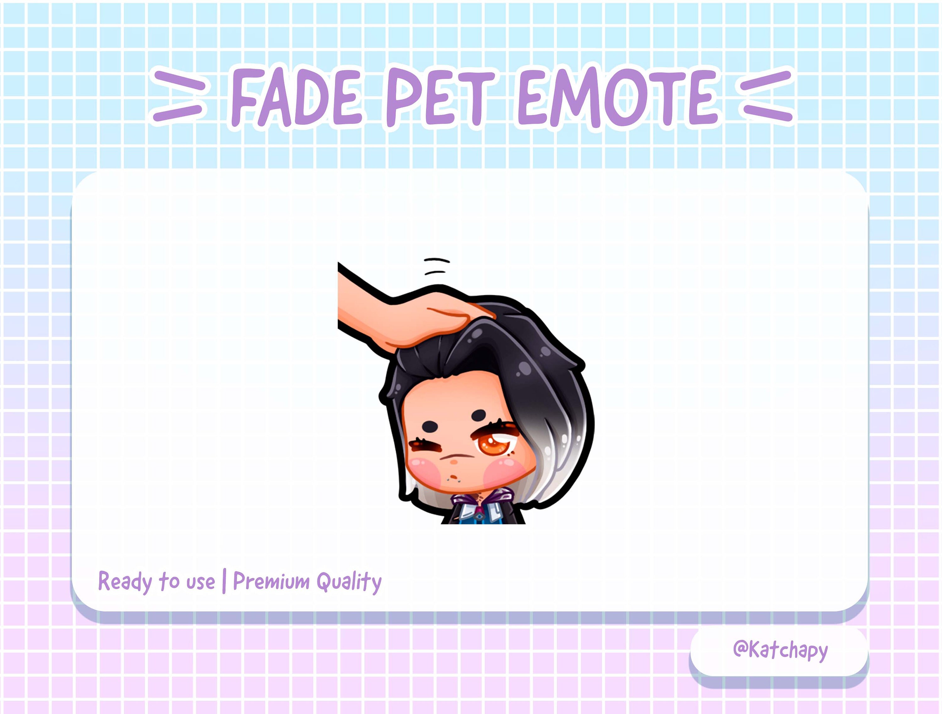 Fade Pet Emote for Twitch and Discord - VALORANT - Etsy