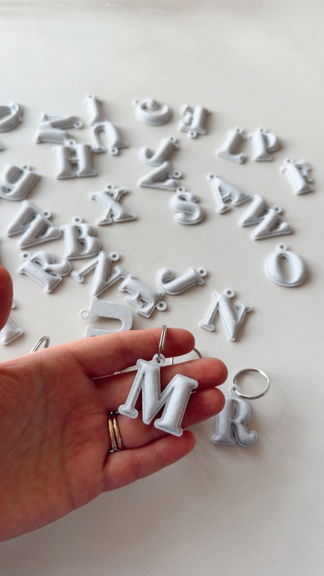 Letter Dog Tag, Letter Tag, Name Tag, Pet Tag, Biodegradable - Etsy