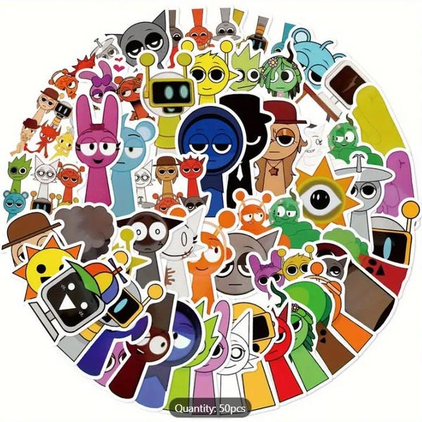 Sprunki Sticker - Etsy