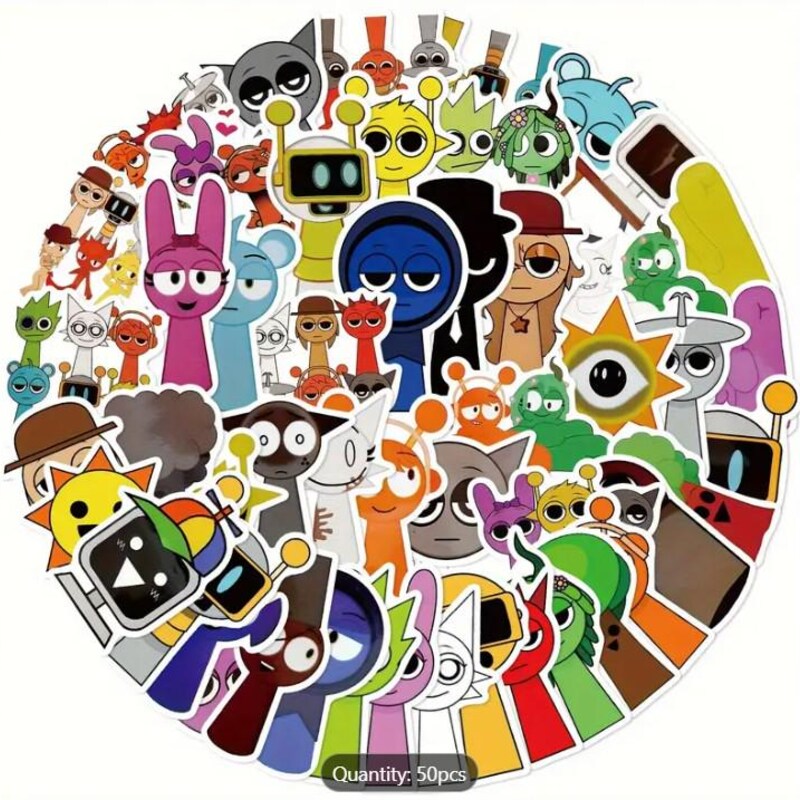 Sprunki Sticker - Etsy