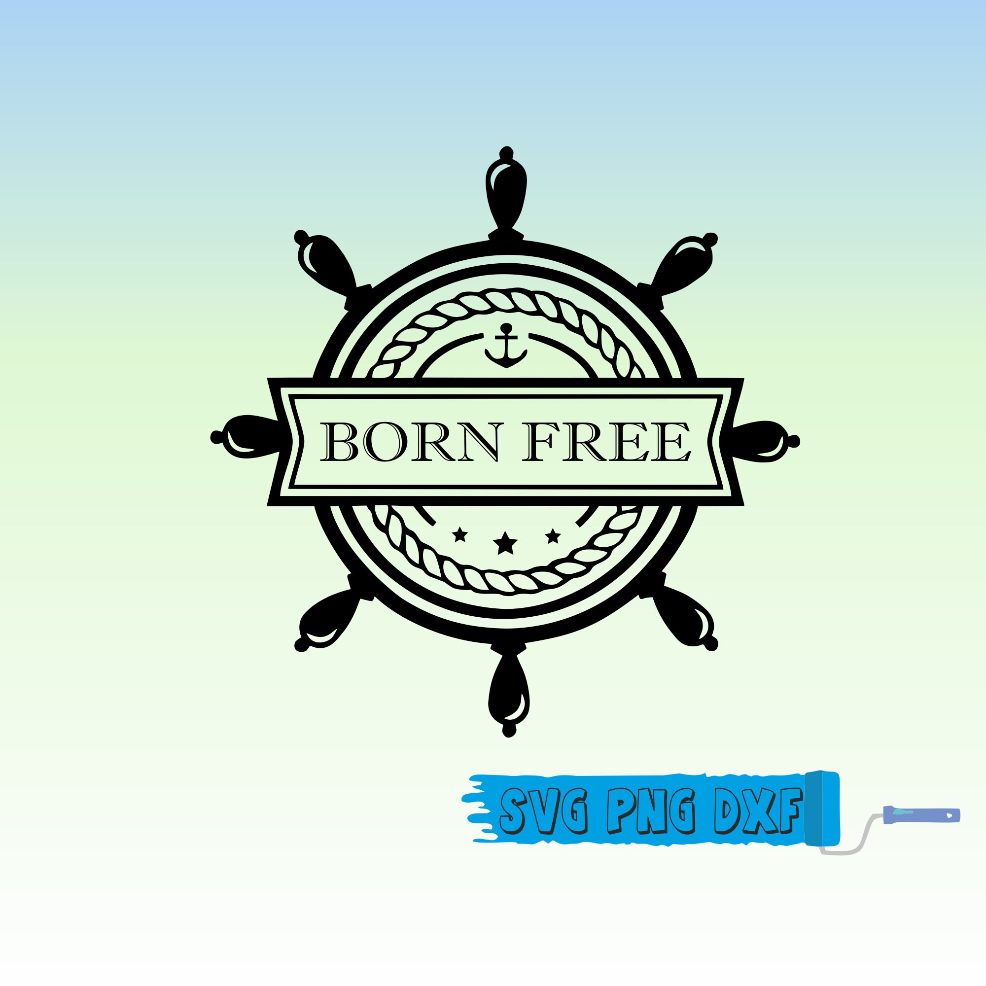Nautical Svg Png Dxf, Nautical Lifestyle Svg File, Rudder SVG Clipart ...