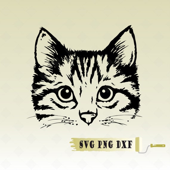 Cute Cat SVG Files for Cricut Curious Pet Vector Shirt - Etsy