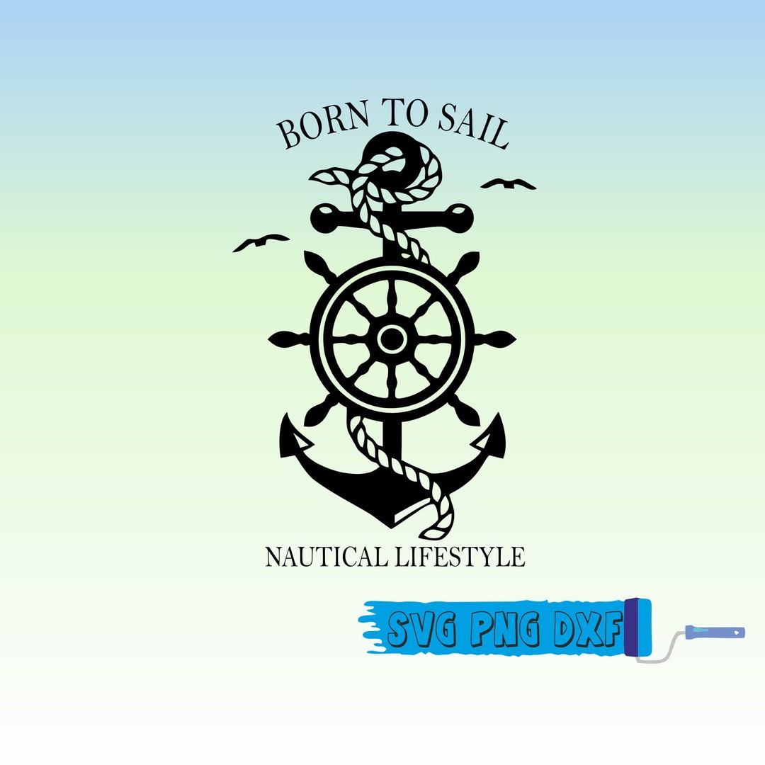 Nautical Svg Png, Nautical Lifestyle Svg File, Anchor SVG Clipart ...