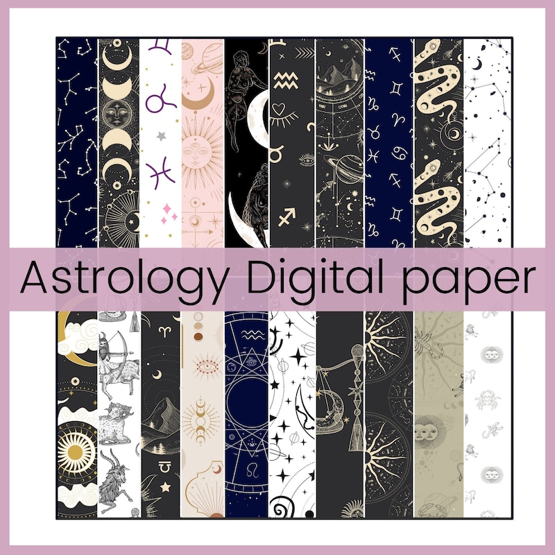 Astrology Zodiac - Etsy