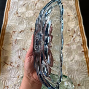 Vintage Anchor Hocking Banana Split Glass Boat Dish | Trinket Dish ...