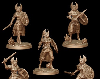 Valkyrie Miniature | Etsy
