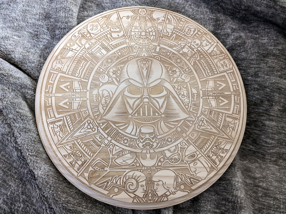 Star Wars Style Aztec Calendar 12 Inch - Etsy