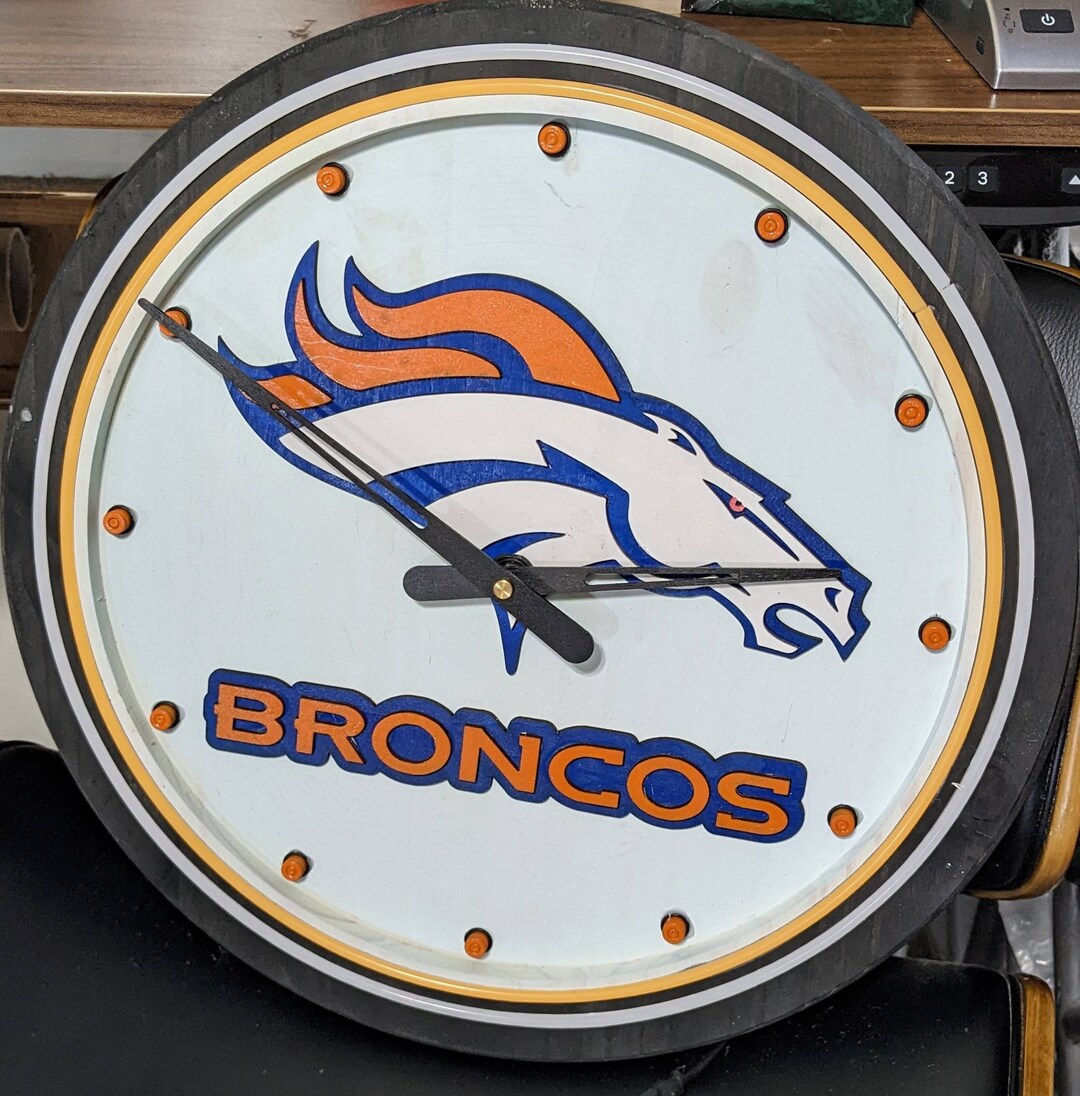 Custom 18' Neon Clock - Your Logo W/led Double Outline - Etsy