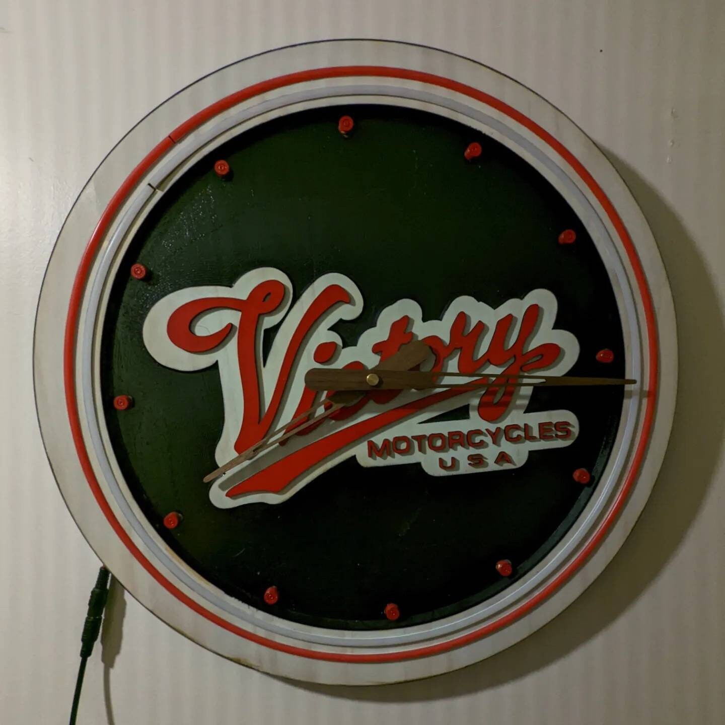Custom 18' Neon Clock - Your Logo W/led Double Outline - Etsy