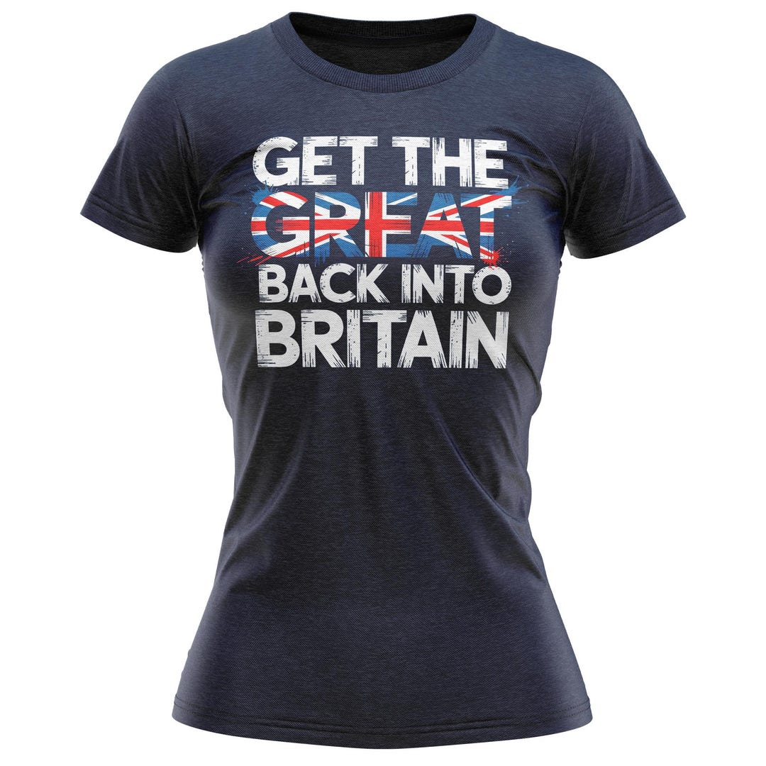Get the Great Back Into Britain Shirt, UK Flag Graphic Tee, Patriotic ...