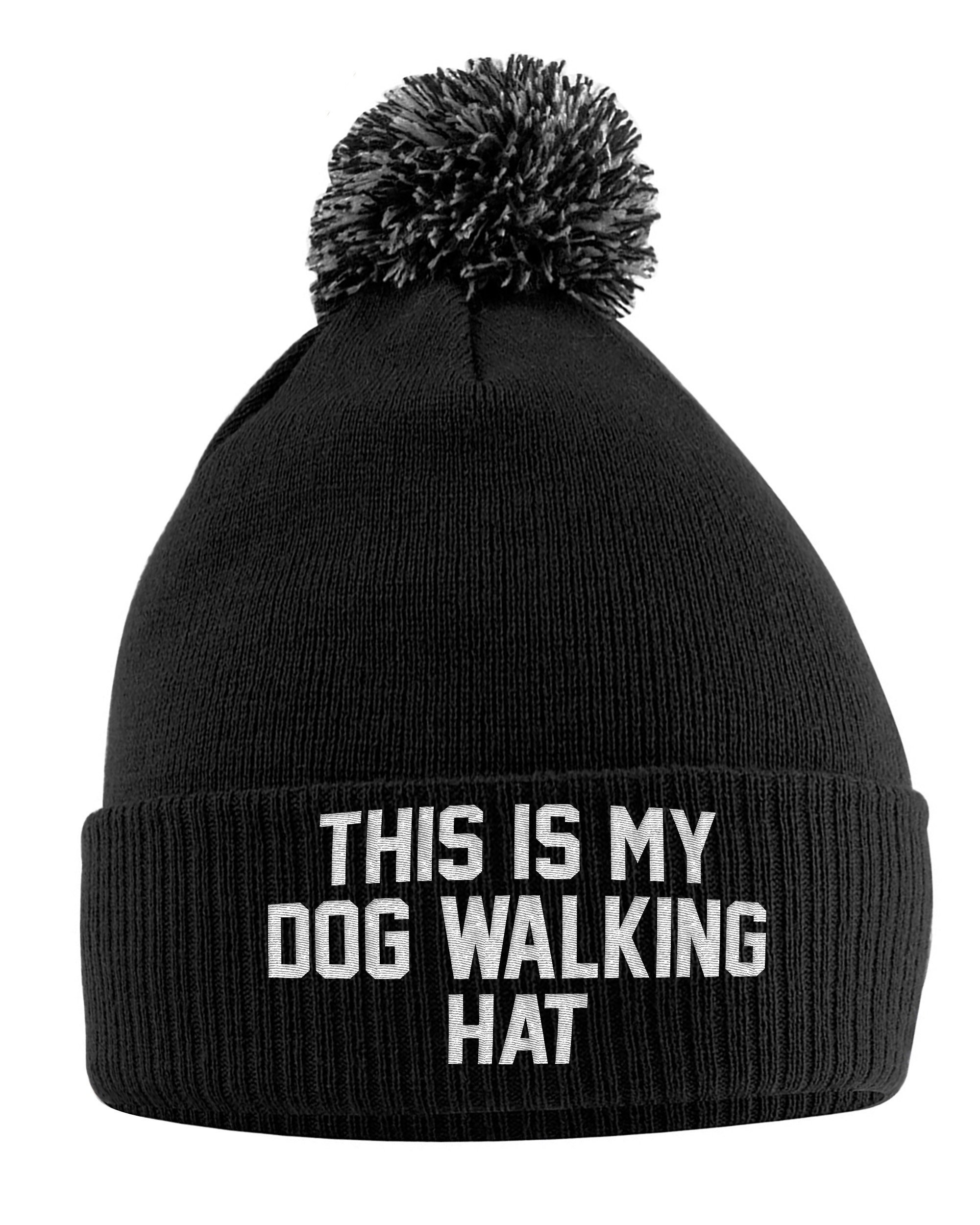 Dog Walking Hat Funny Bobble Hat for Dog Walkers Pet Animal - Etsy
