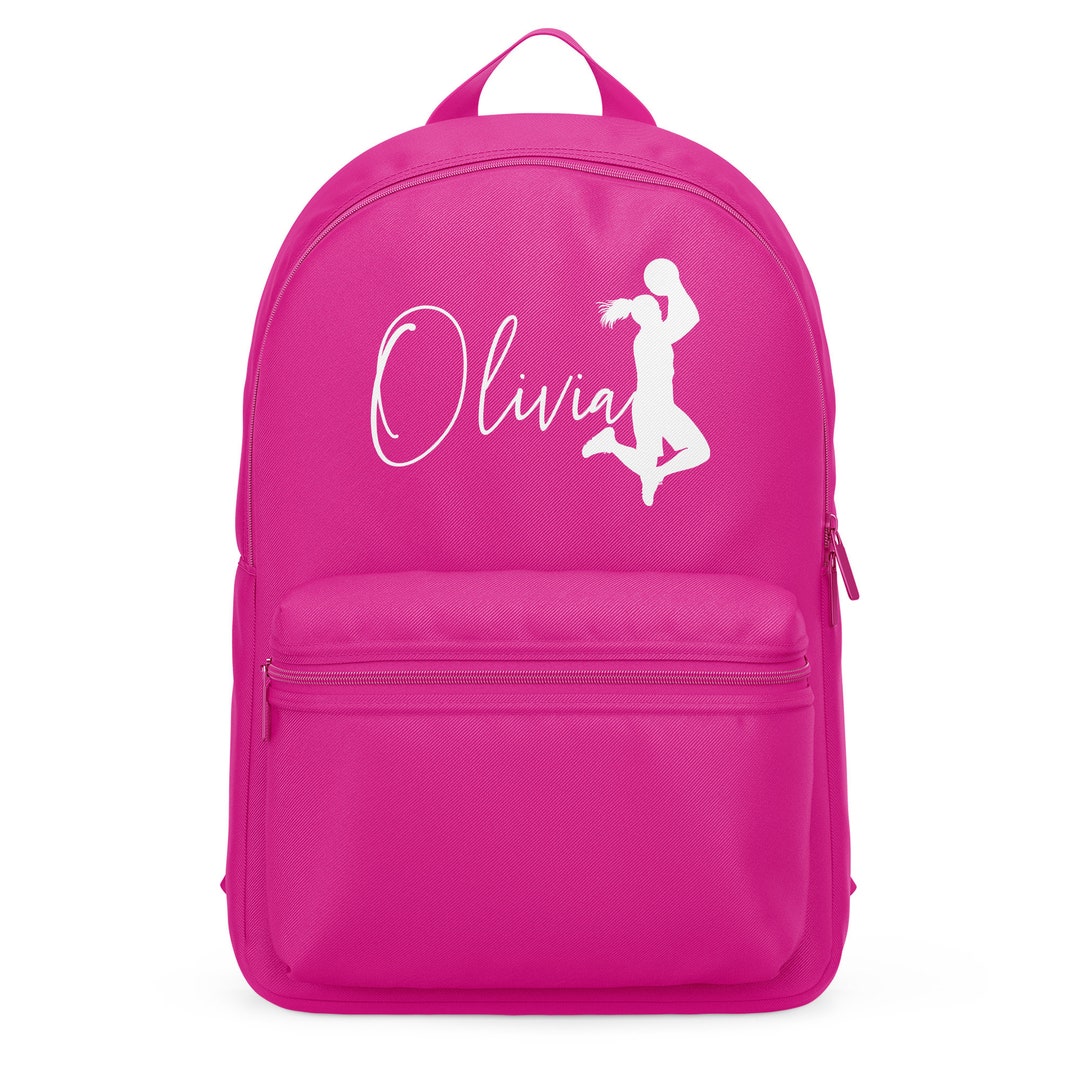 Personalised Netball Player Sketch Mini Backpack for Girls ...