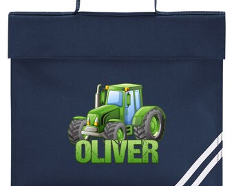 Tractor Book Bag - Etsy