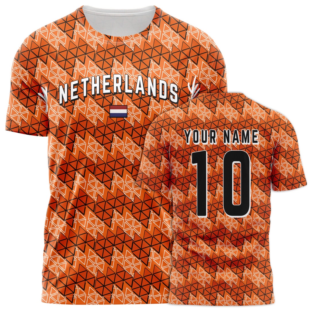 Custom Netherlands Football Sports T Shirt Unisex, Netherlands Retro ...