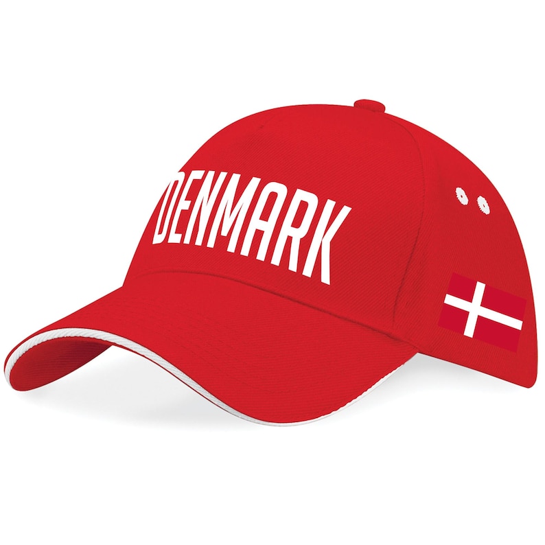 Denmark Baseball Cap With Danish Flag, Adjustable Hat for Men and Women ...
