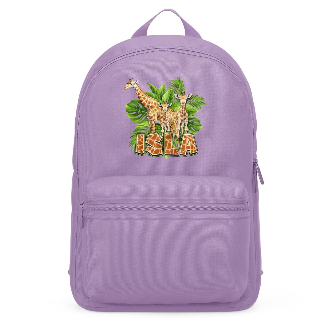 Safari 3D Giraffe Mini Backpack, Giraffe and Calves Design Bags, Animal ...