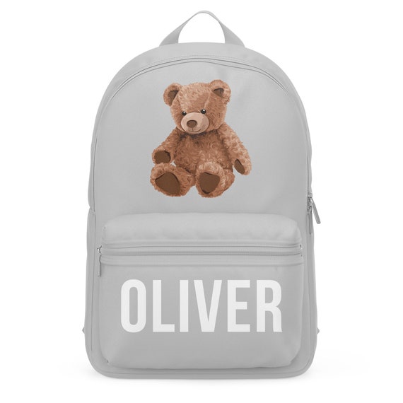Teddy Bear Backpack Personalised School Bag Personalised - Etsy
