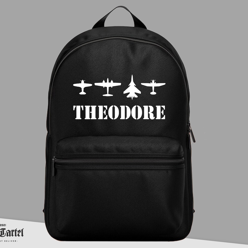 Airplane School Backpack - Etsy