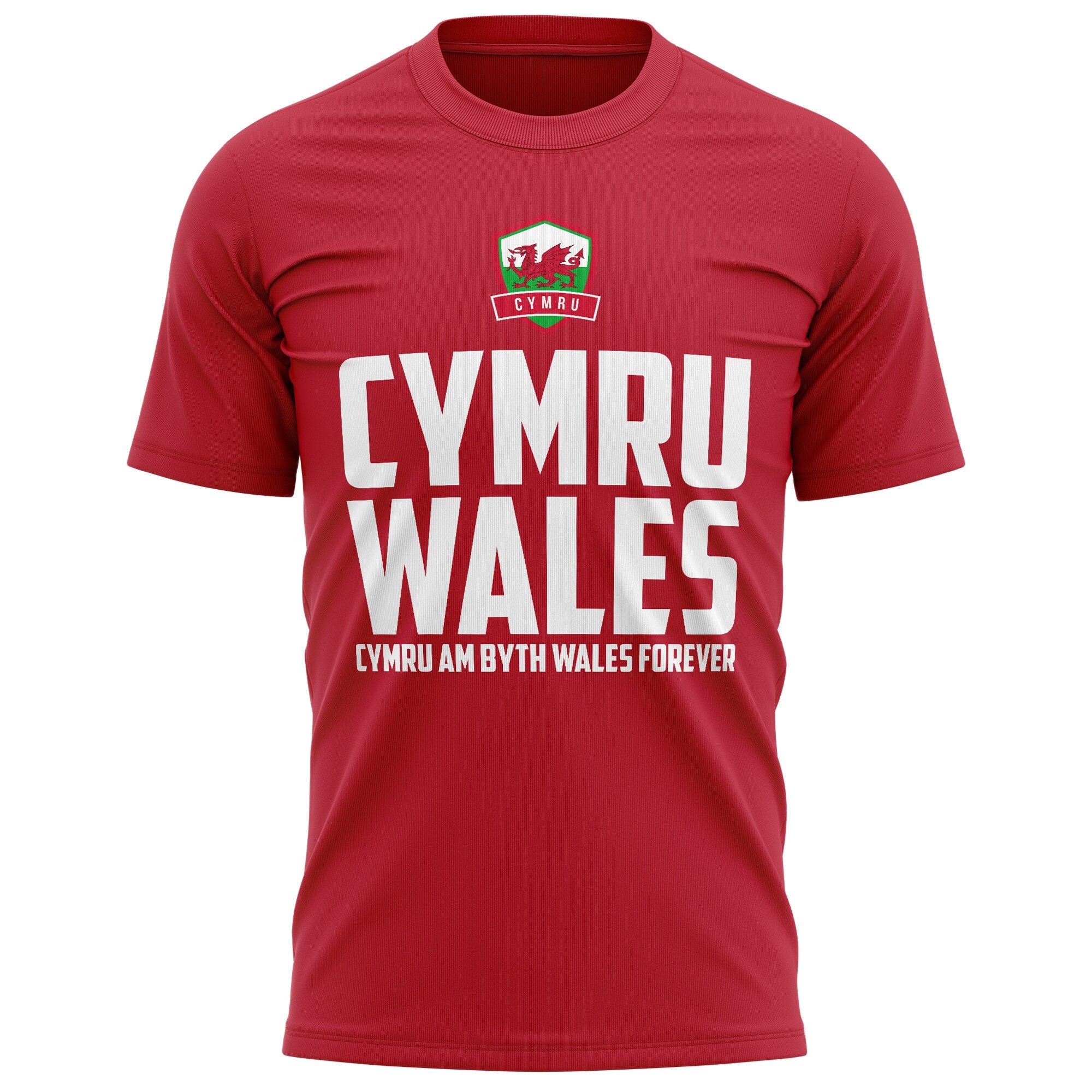 Wales T Shirt, Cymru Wales Forever, Mens Wales Red Tshirt, Top Tee ...
