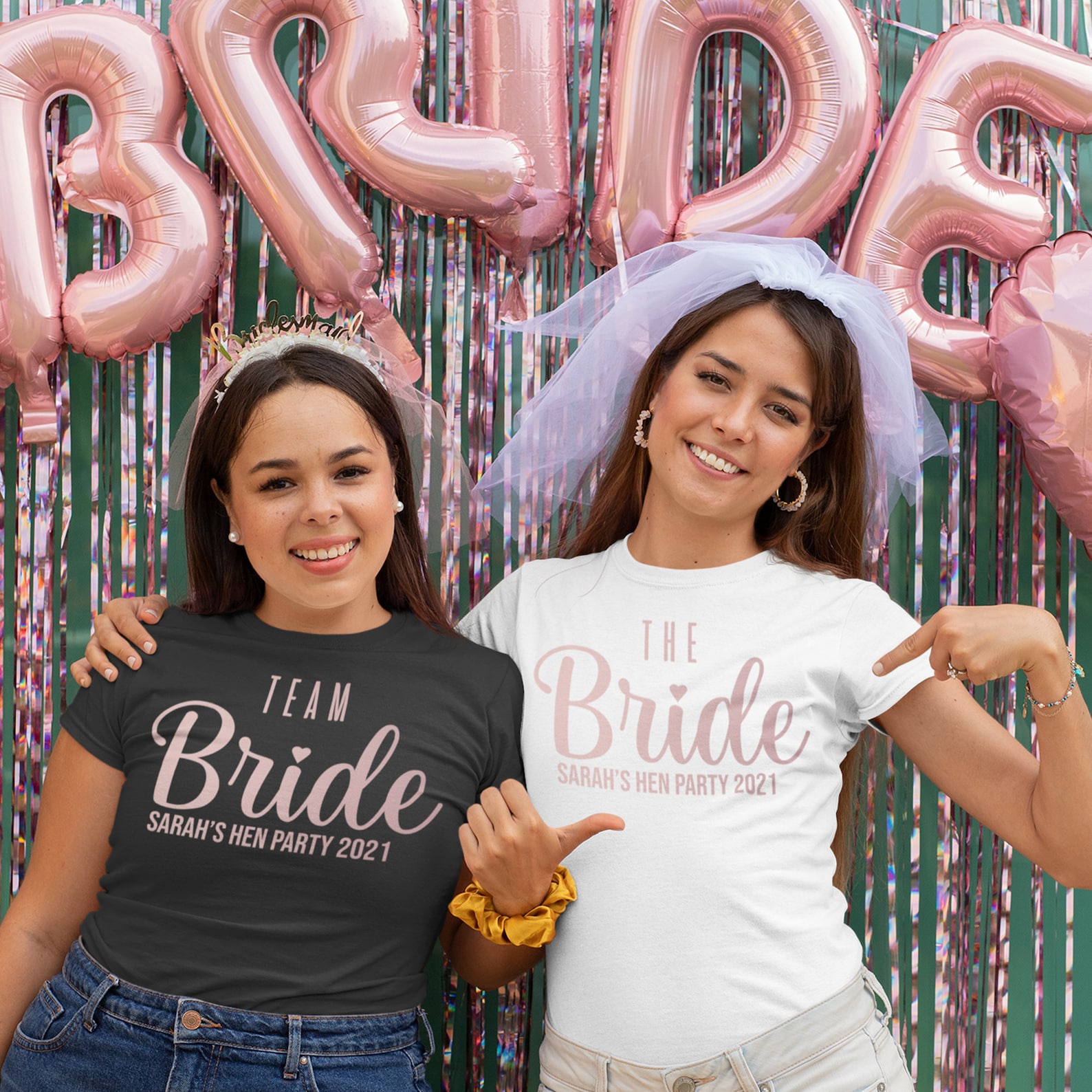 Personalised Hen Party T Shirts Team Bride T Shirt Hen Party Etsy