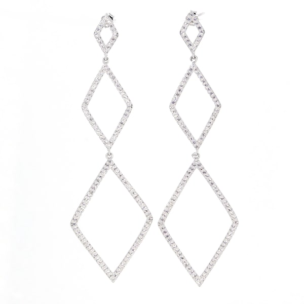 Rhombus Earrings - Etsy