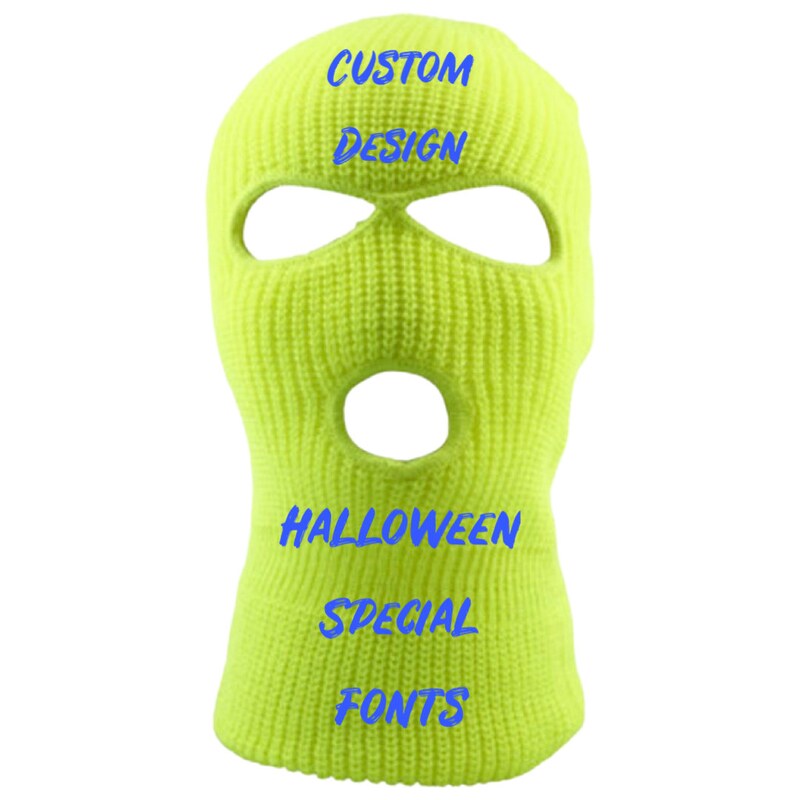 Custom Ski Mask - Etsy