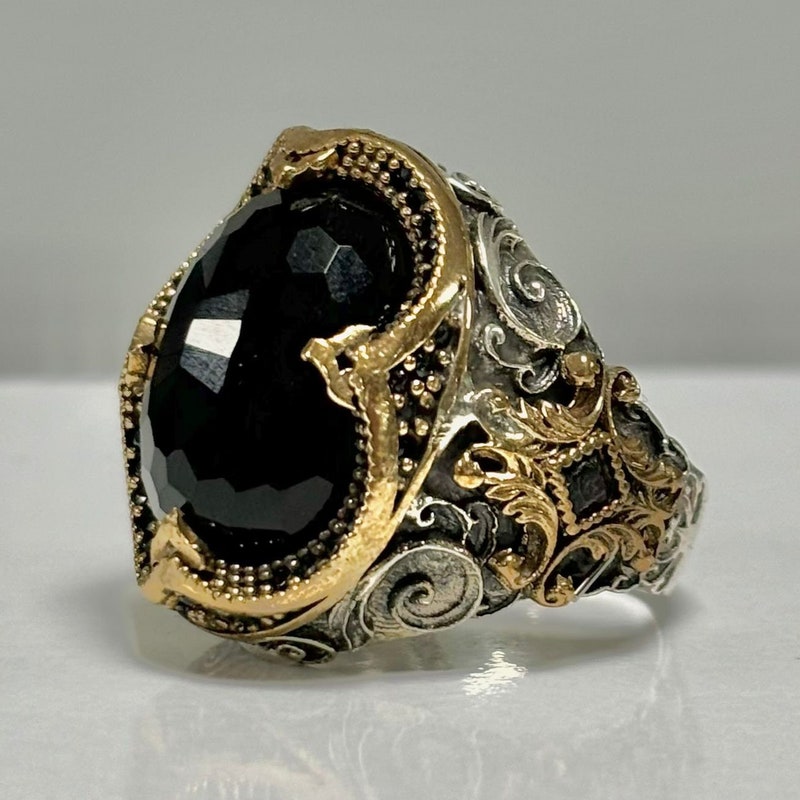 Antique Silver Ring - Etsy