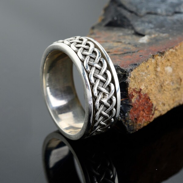 Mens Celtic Ring - Etsy