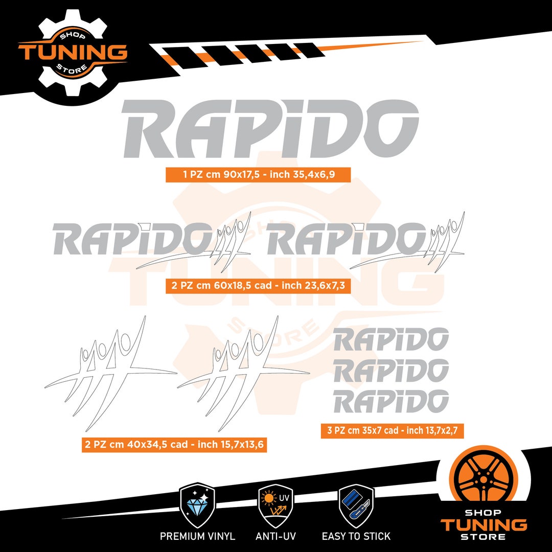 Stickers Kit Camper Decal Rapido - Etsy