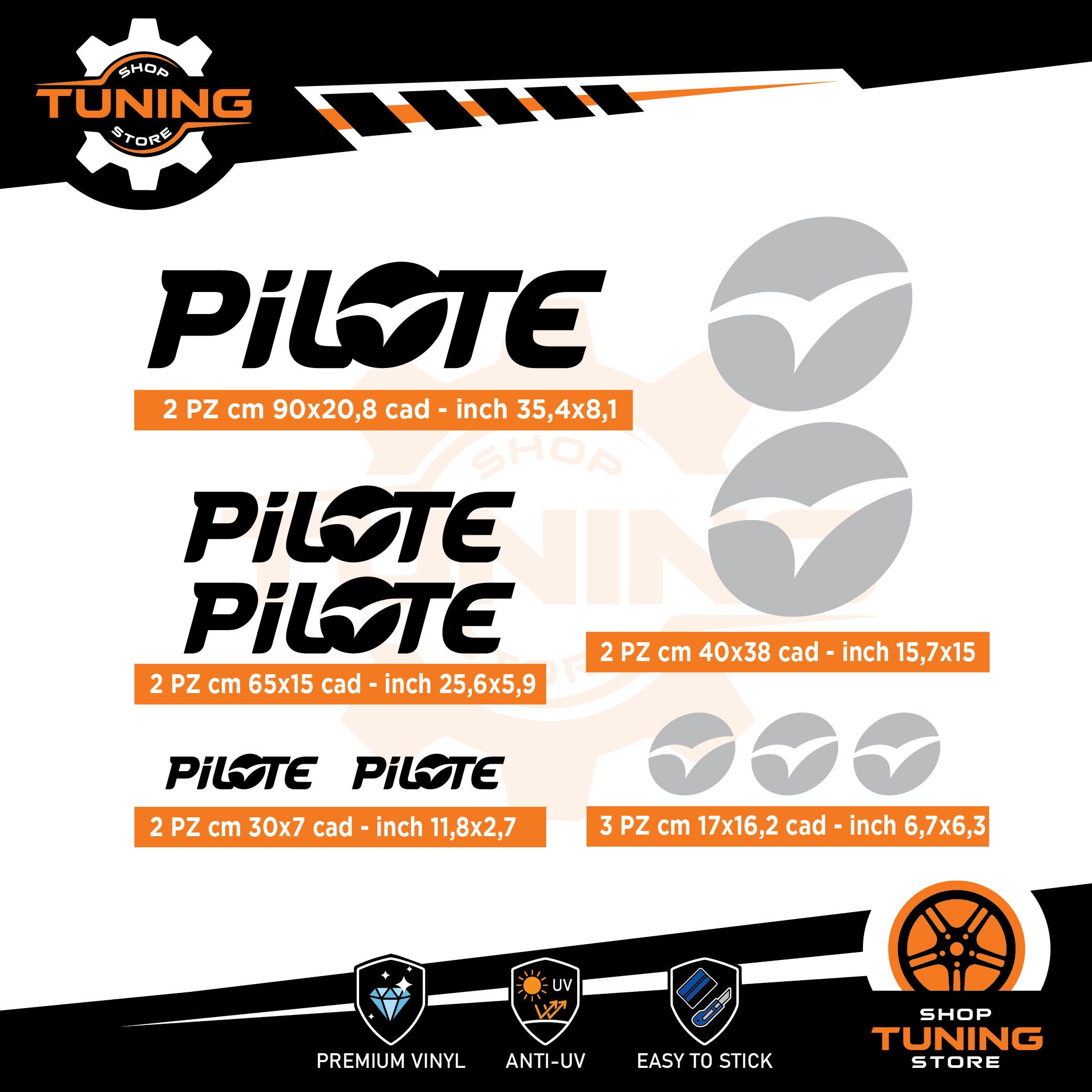 Stickers Kit Camper Decal Pilote - Etsy UK