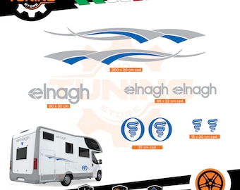 Kit Stickers Camper Decal Elnagh new DECAL Home Décor Wall Décor Wall ...