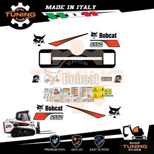 Bob Cat Shovel Sticker Kit S250 Turbo S250 Turbo Hf S300 K - Etsy
