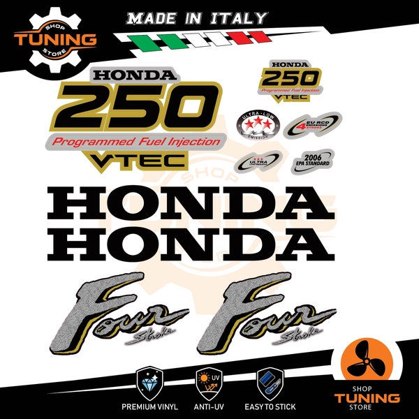 Honda Outboard Decals - Etsy