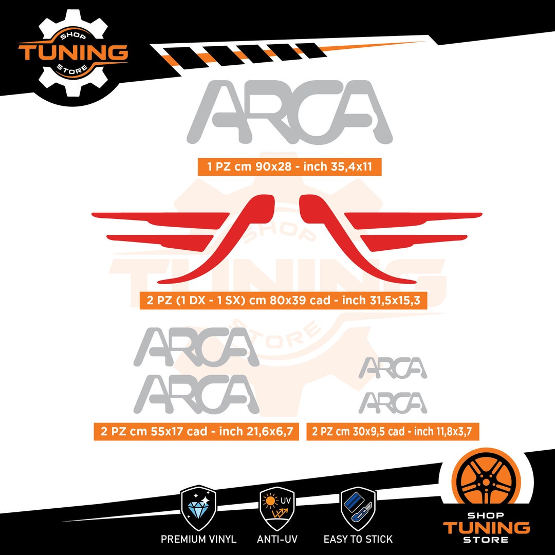 Kit Stickers Camper Decal ARCA - Etsy