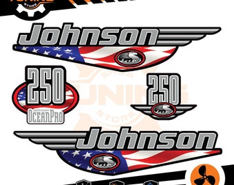 Johnson Stickers - Etsy