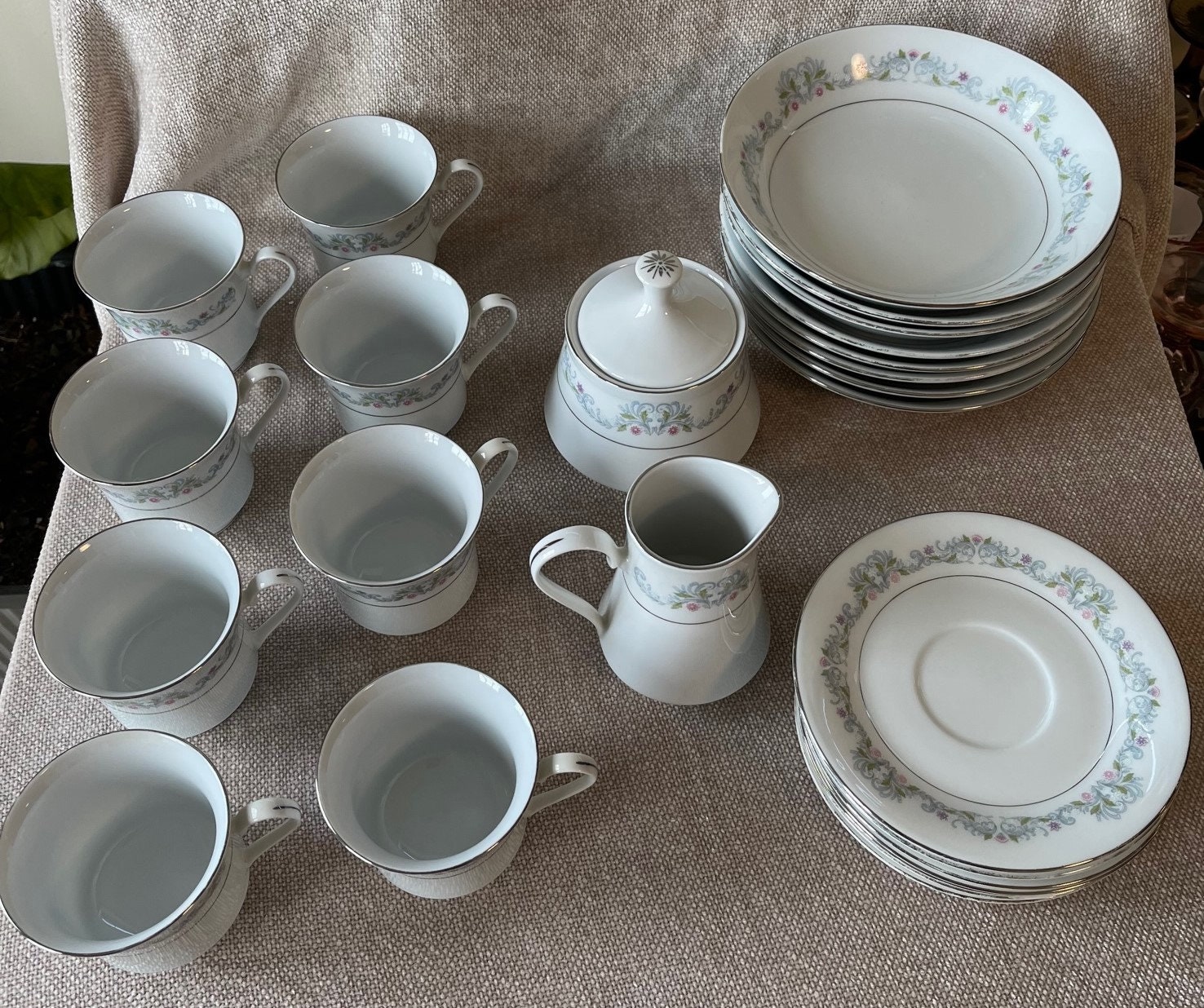 Crown Ming Fine China "windsor" Jian Shiang China, Bowls, Cups and ...