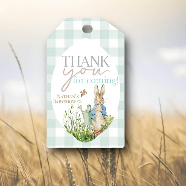 Peter Rabbit Tags - Etsy