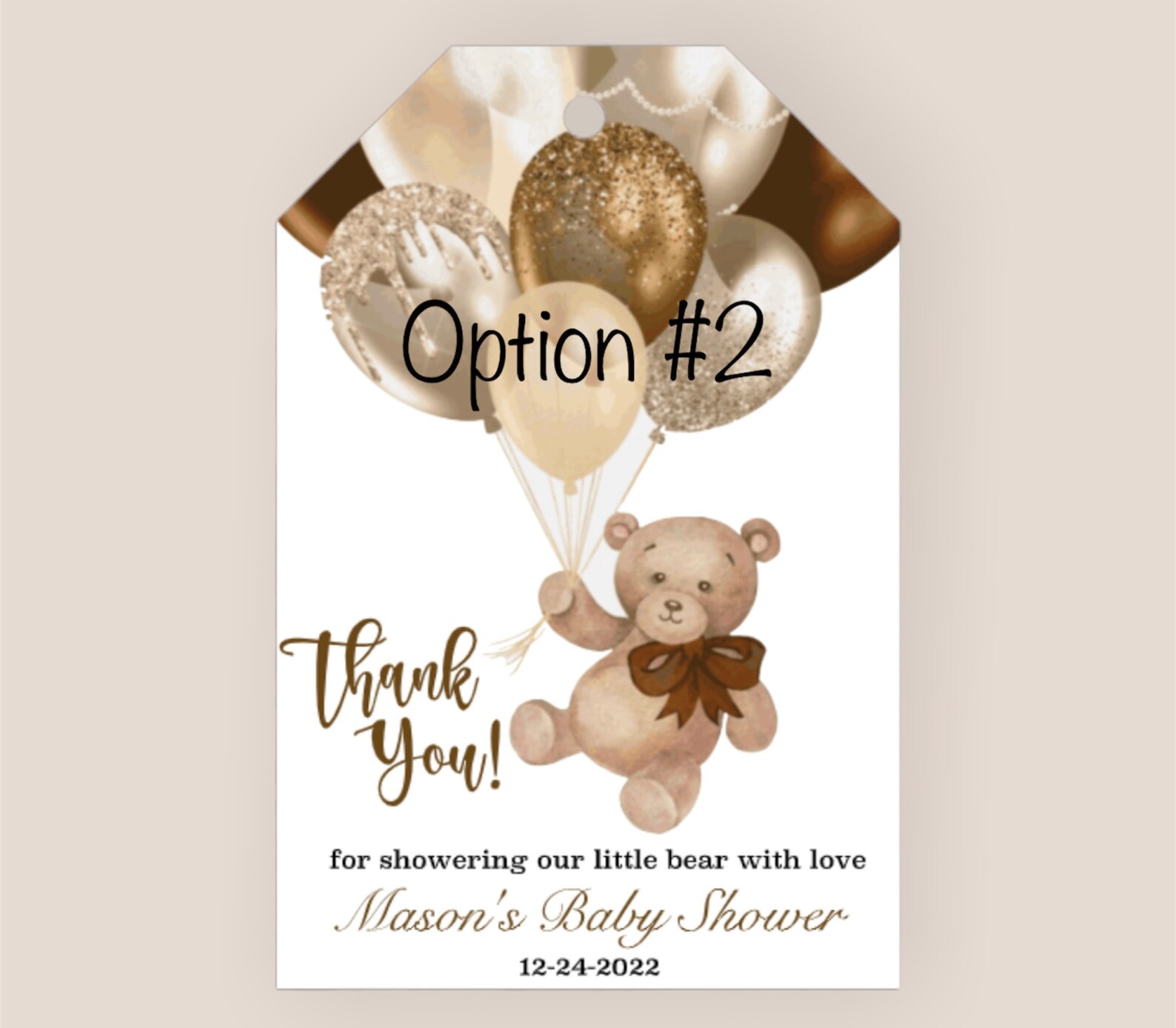 Teddy Bear Baby Shower Tags Teddy Bear Theme Tags Teddy Bear - Etsy