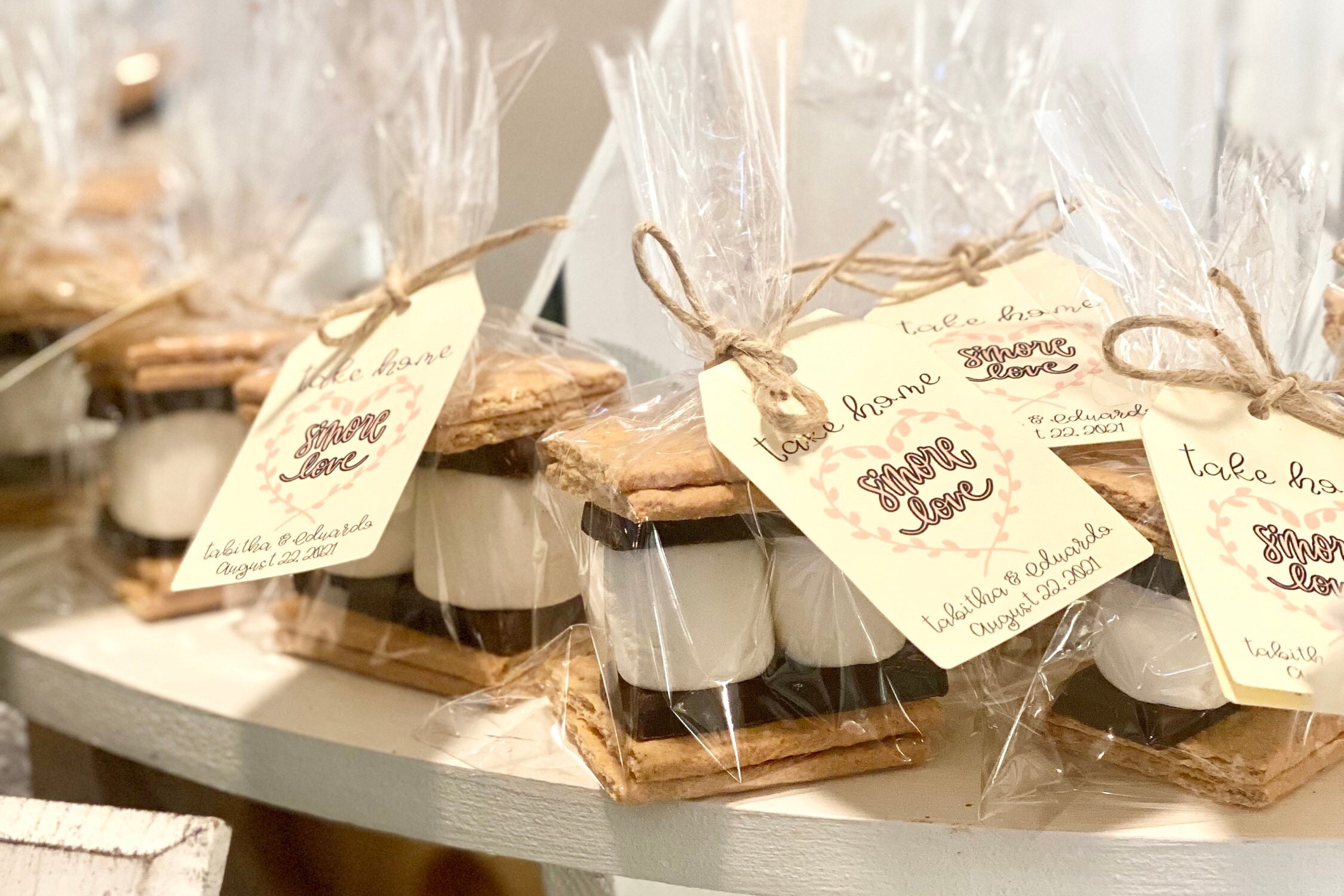 Smores Kit Smores Party Favor Smores Tag Smores Wedding | Etsy