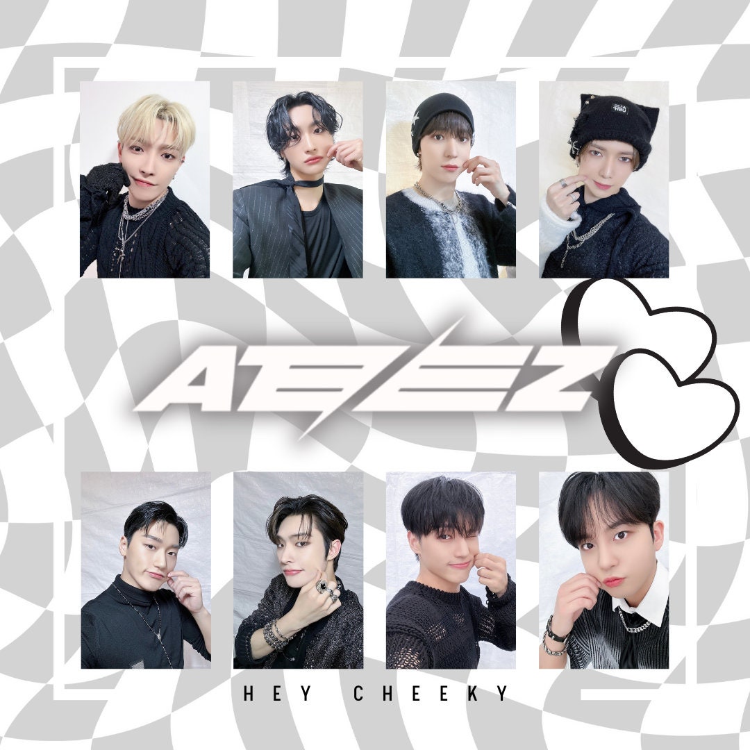 Ateez "hey Cheeky" Photocards [unofficial] - Etsy