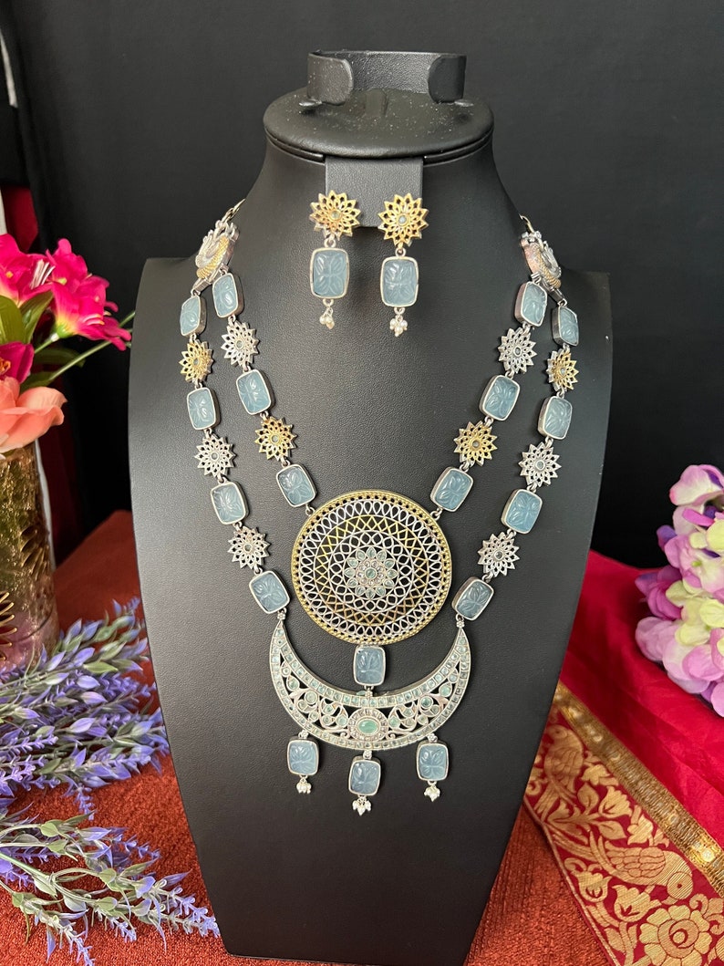 Brass German Silver Mint Green Kemp Grand Haram: Antique Silver Indian ...