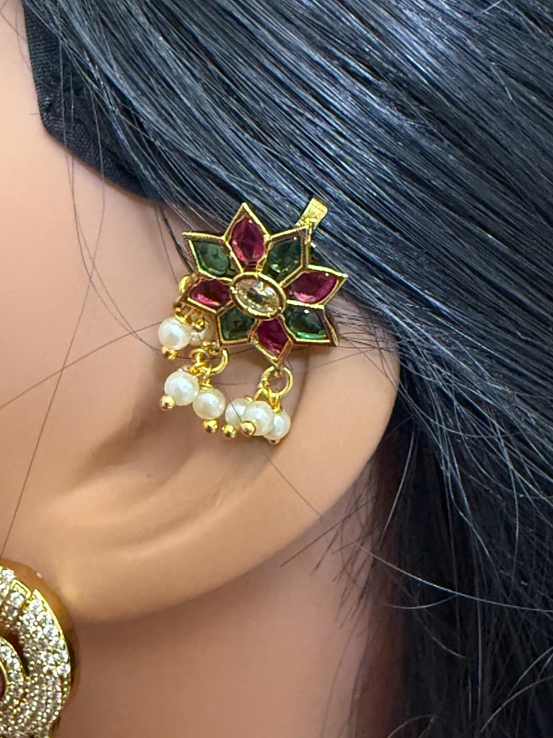 Kemp Bugadi Ear Cuffs: Traditional/back Hook is Stranger Put It on Hair ...