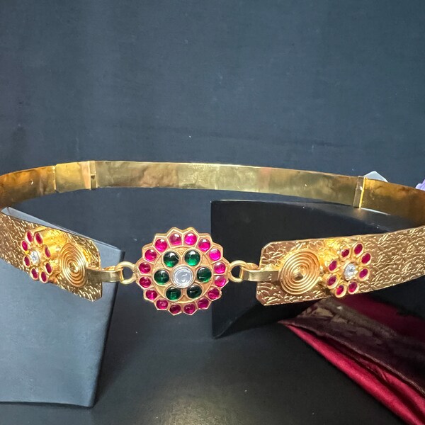 Antique Indian Hip Chain - Etsy