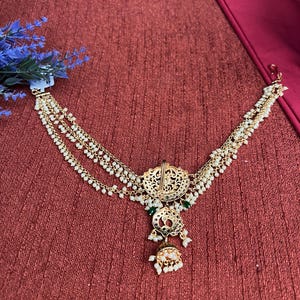 Antique Hair Pin Hanging Clip/premium Quality Peacock Ruby Pink Pearl ...