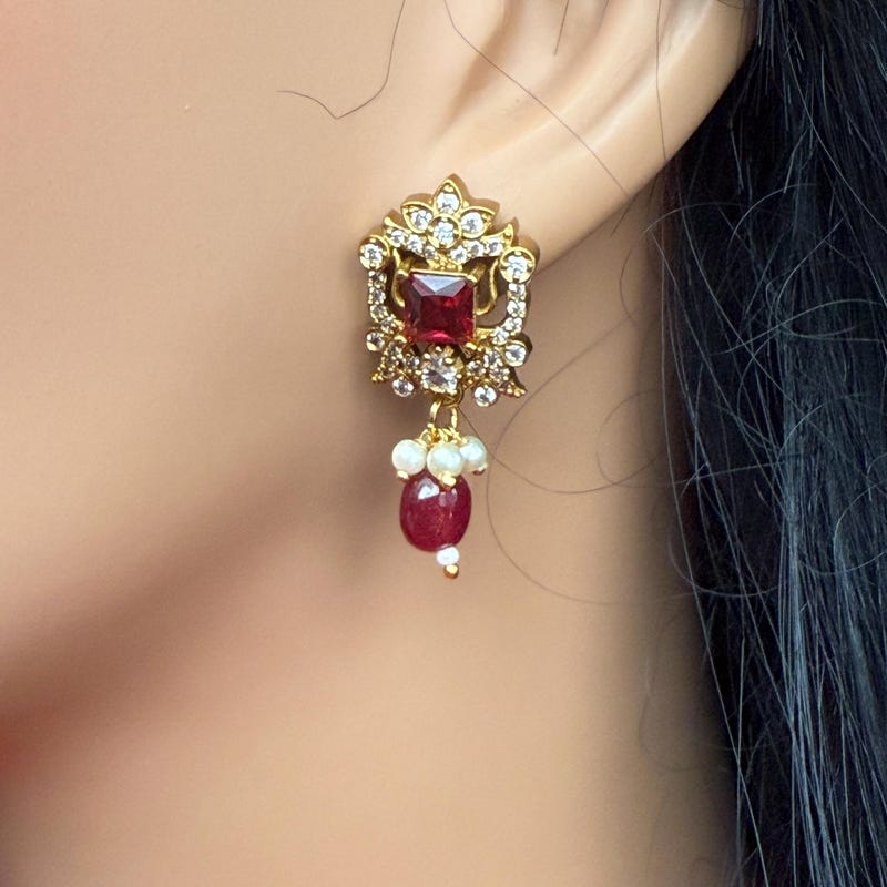 Navaratan Necklace Indian - Etsy