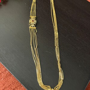 Chandra Haram Ruby AD Stones/traditional and Trendy 5 Line Each Side ...