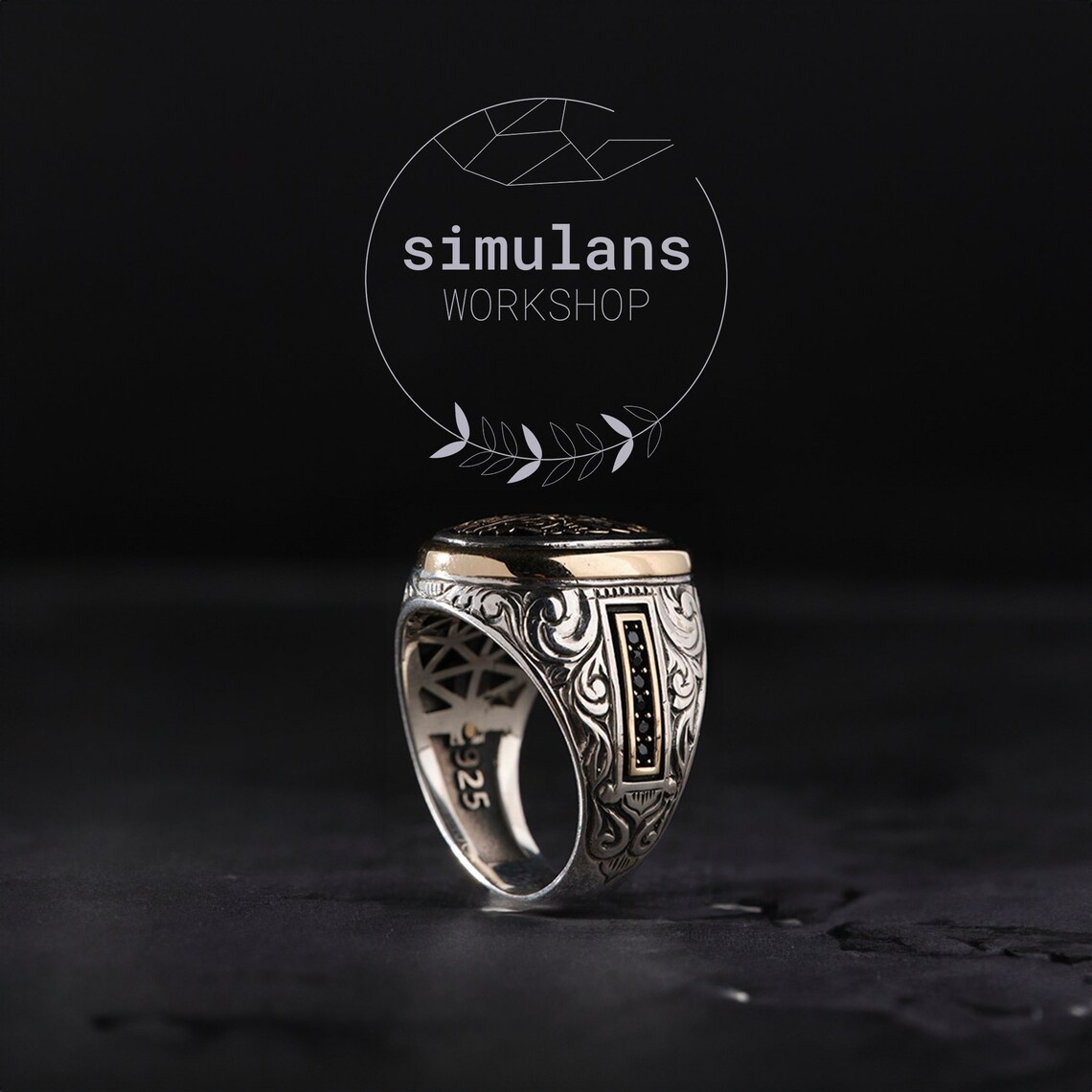 Timeless Wisdom Oval Signet Ring - Etsy