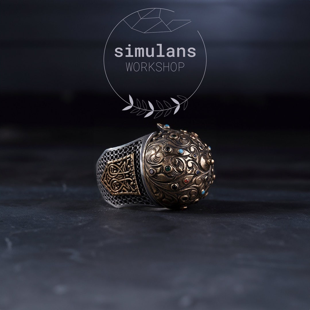 Guardian Helm of Hagia Sophia Silver Ring - Etsy